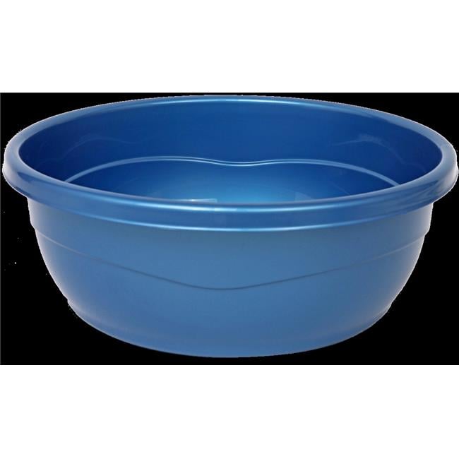 Plastic Washing Bowl, Metallic Blue - Walmart.com