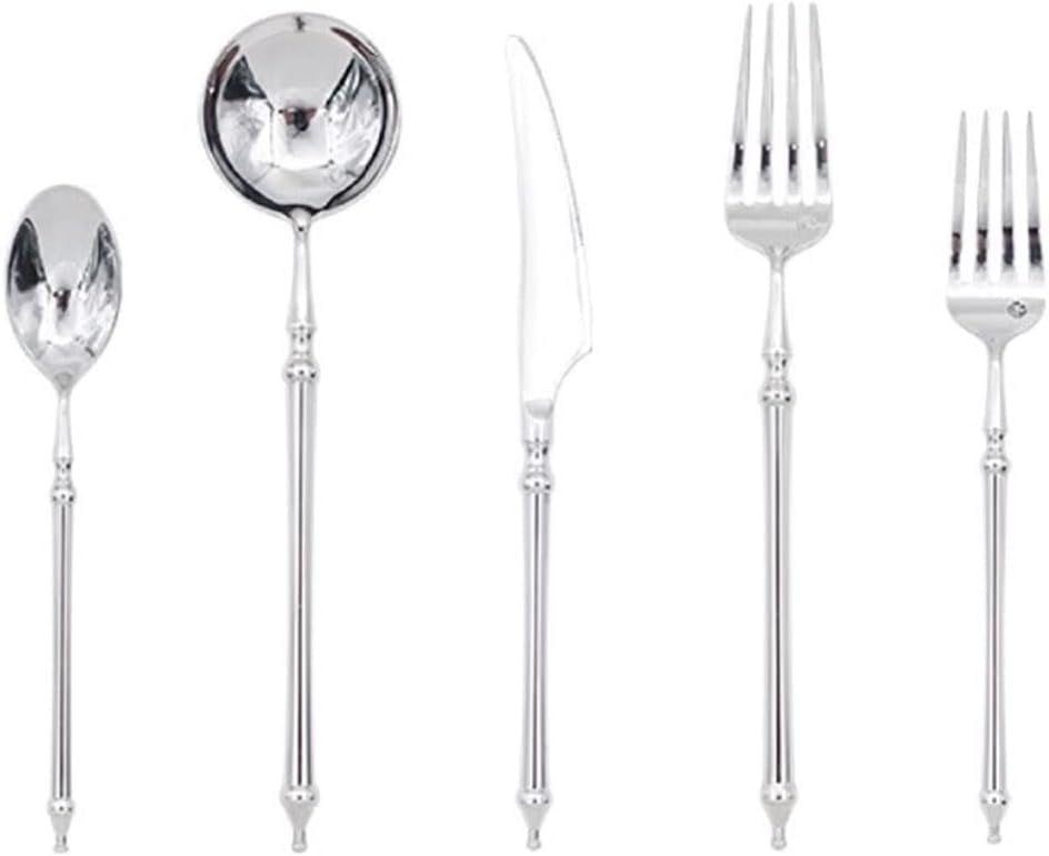 60 Piece Silverware Set for 12 Durable 18/10 Stainless Steel Flatware ...