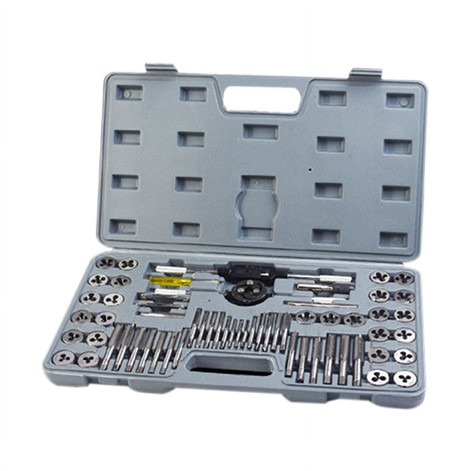 60-Piece Tap Die Set Hand Tap Wrench Die Wringer Combination Set ...