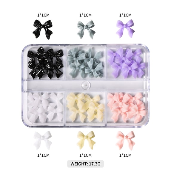 60 Pieces Butterfly Nail Art Decorations for Creative Manicure Designs ...