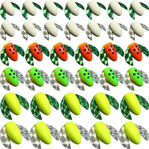 60 Pieces Foam Floats with Snell Floats Pompano Rigs Fishing Rig Floats ...