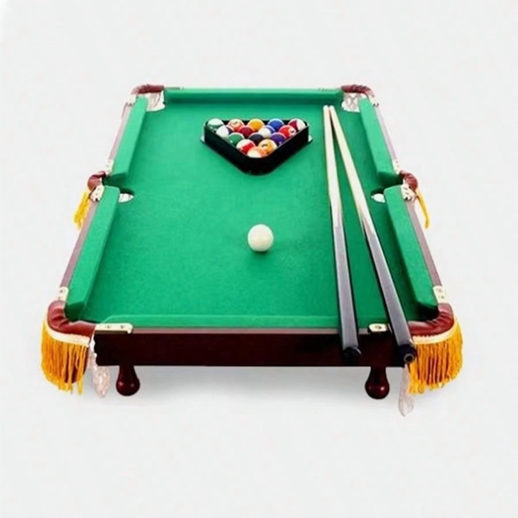 60 Pieces Mini Tabletop Pool/Billiard Table Games, 90 Balls - Walmart.com