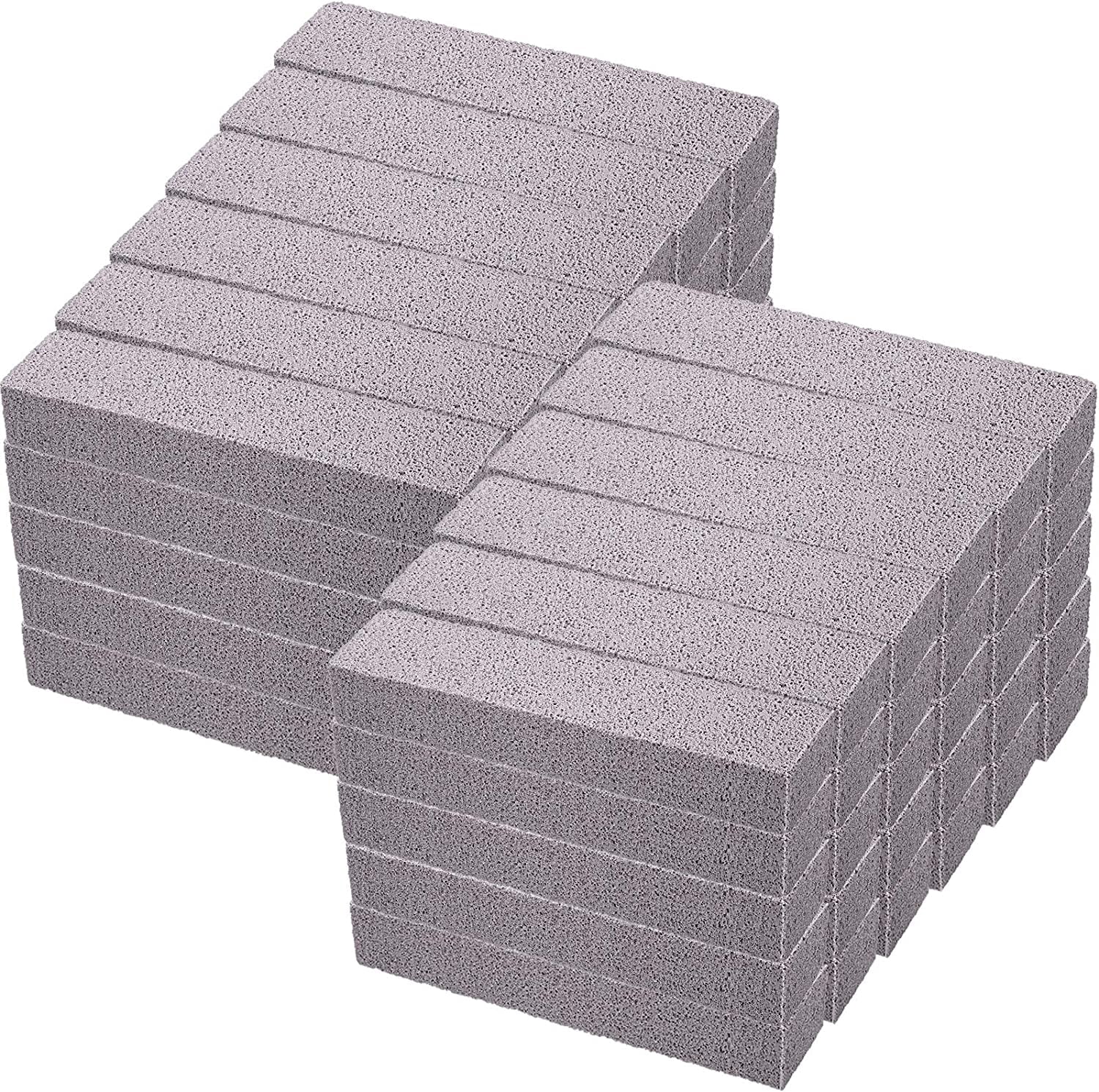 60 Pieces Pumice Stone for Cleaning, Pumice Scouring Pad Bulk, Hard ...