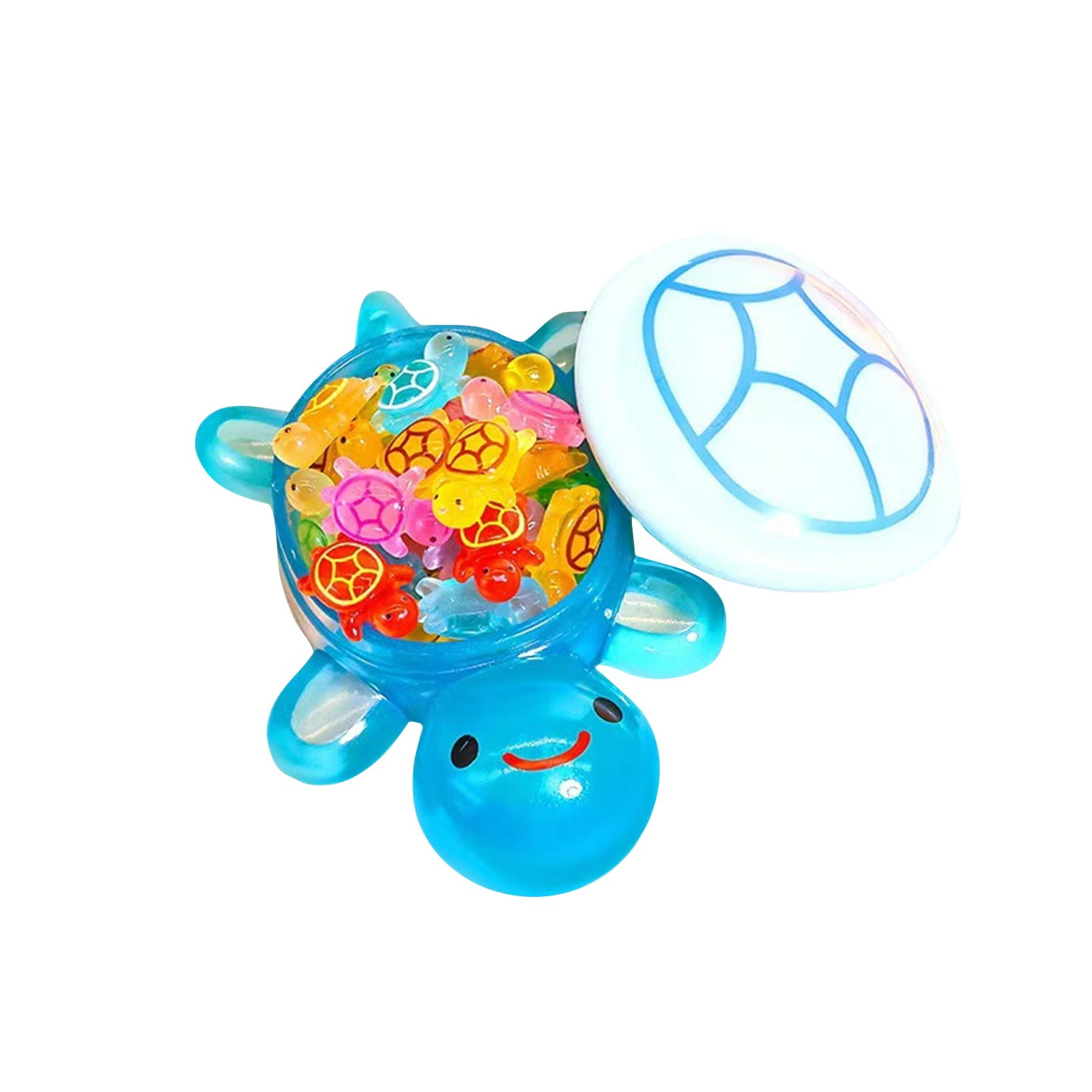 60 Pieces Resin Animal Luminous and Large Turtle Storage Box Can Hide ...