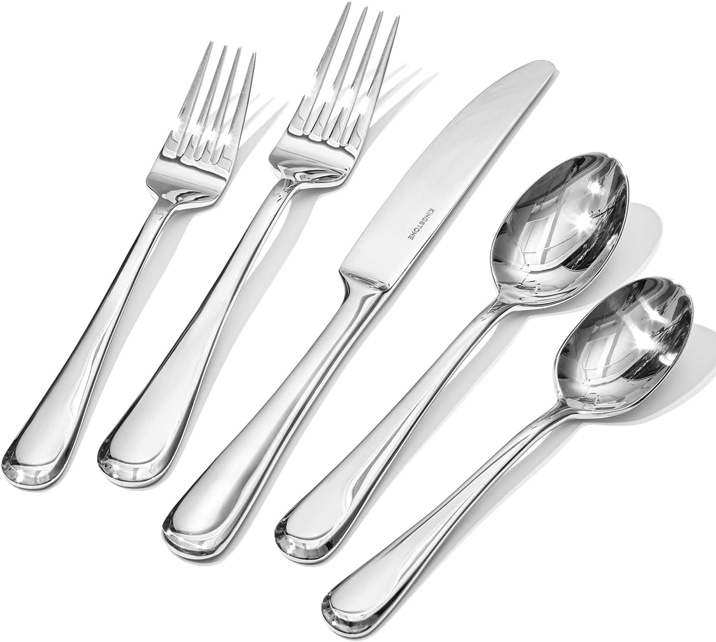 60 Pieces Silverware Set for 12, Premium Stainless Steel Flatware Set ...