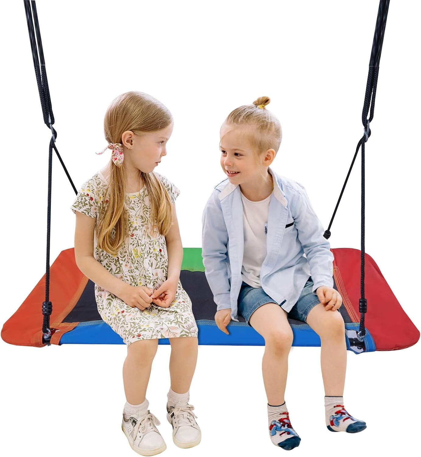 60'' Platform Tree Swing,720lb Weight Capacity with Adjustable Kids ...