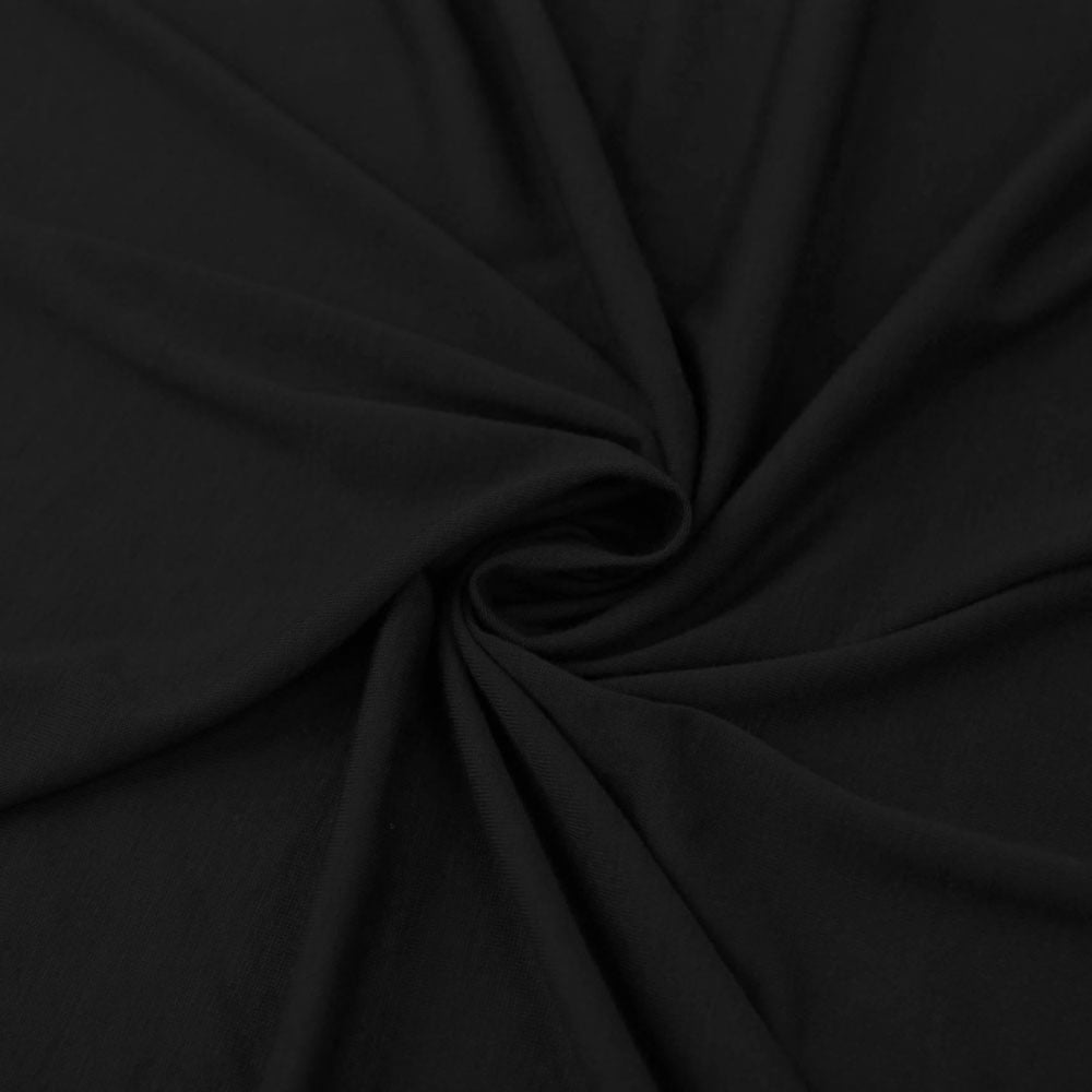 60" Polyester Rayon Spandex Jersey Knit Fabric by the Yard- 155GSM ...