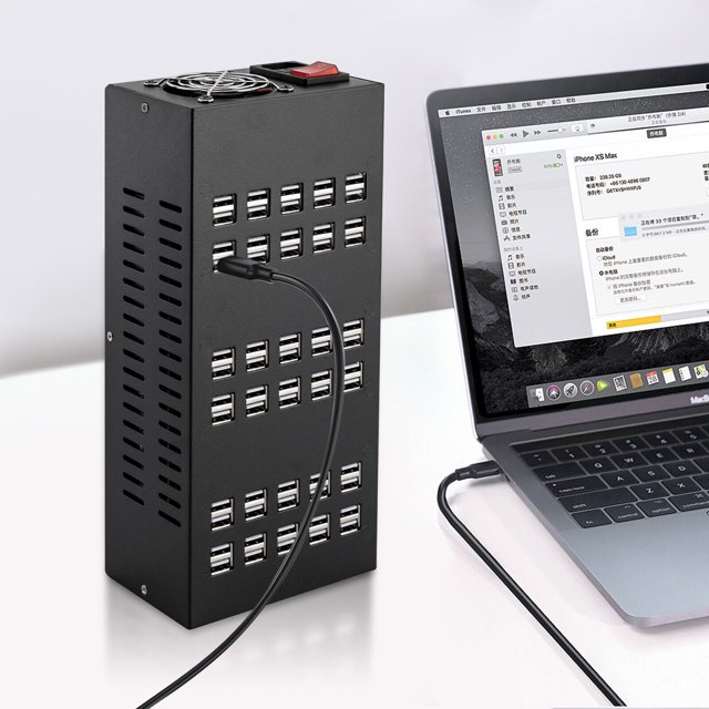 Walmart 60 Port USB Charging Station, Multiport Smart Fast Charger for ...