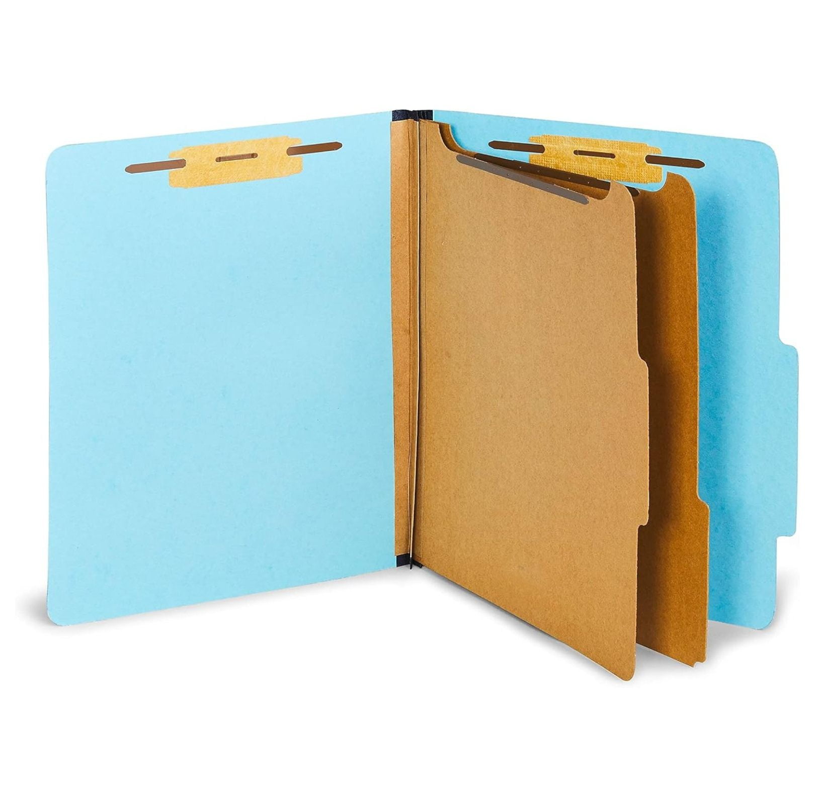 60% Recycled Pressboard Classification Folder, 2-Dividers, 2.5-inch ...