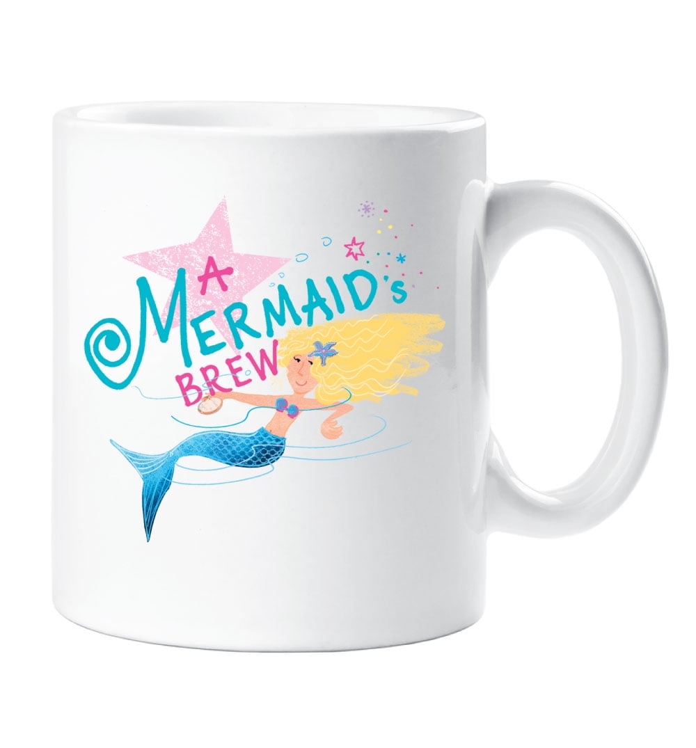 60 Second Makeover A Mermaid Brew Mug Funny Mermaid Mug Friend Mum ...