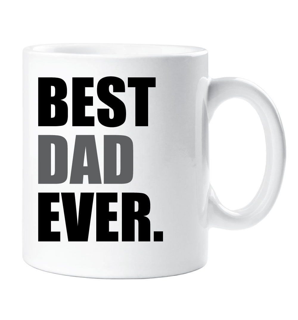 60 Second Makeover Best Dad Ever Mug Grey Fathers Day Cup Birthday ...