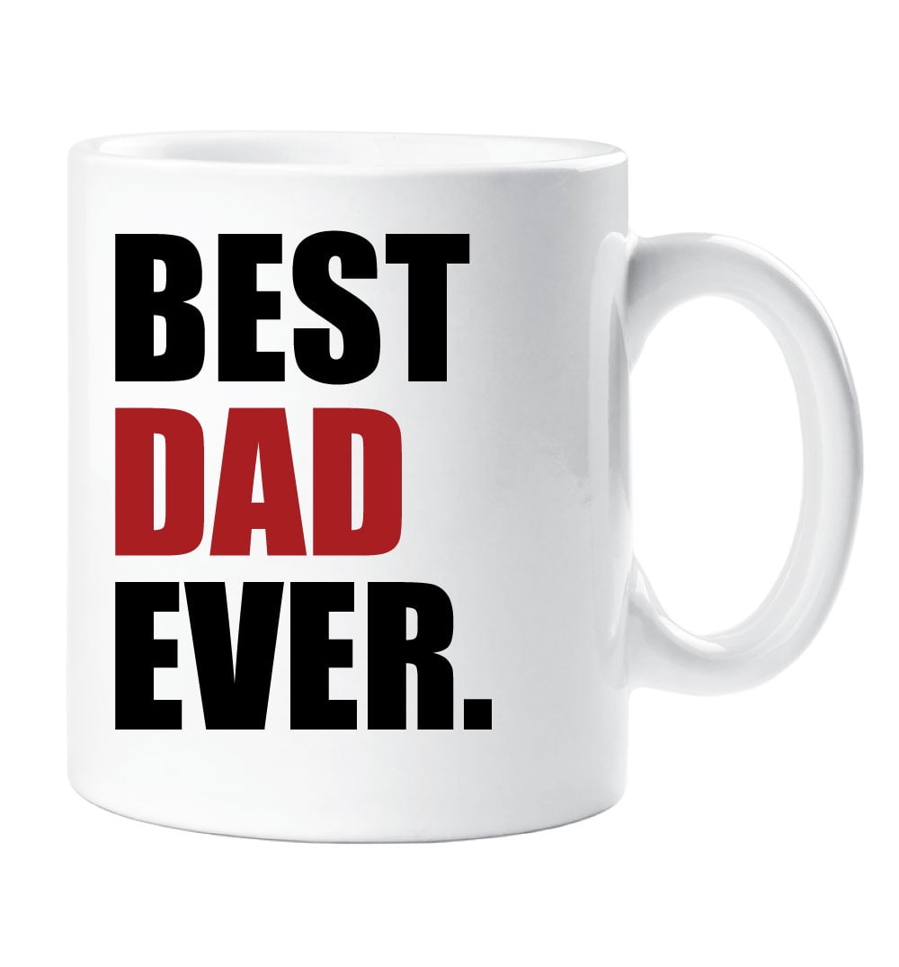 60 Second Makeover Best Dad Ever Mug Red Fathers Day Cup Birthday ...