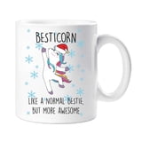 60 Second Makeover Christmas Besticorn Mug Bestie Unicorn Best Friend ...