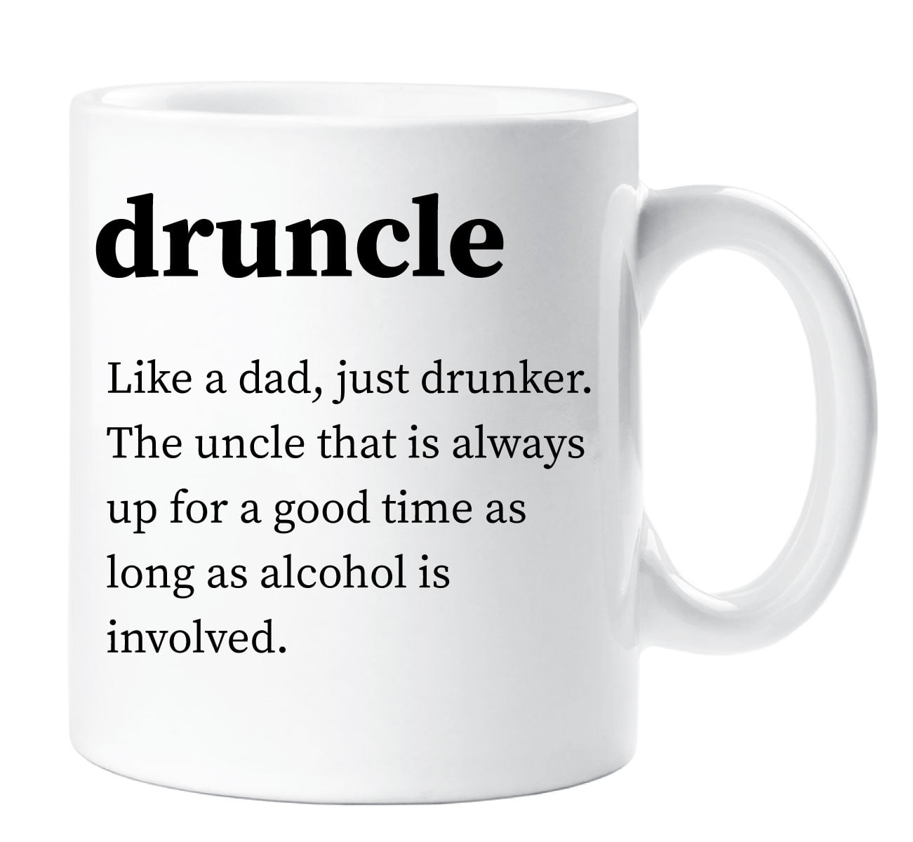 60 Second Makeover Druncle Definition Mug Uncle - Walmart.com