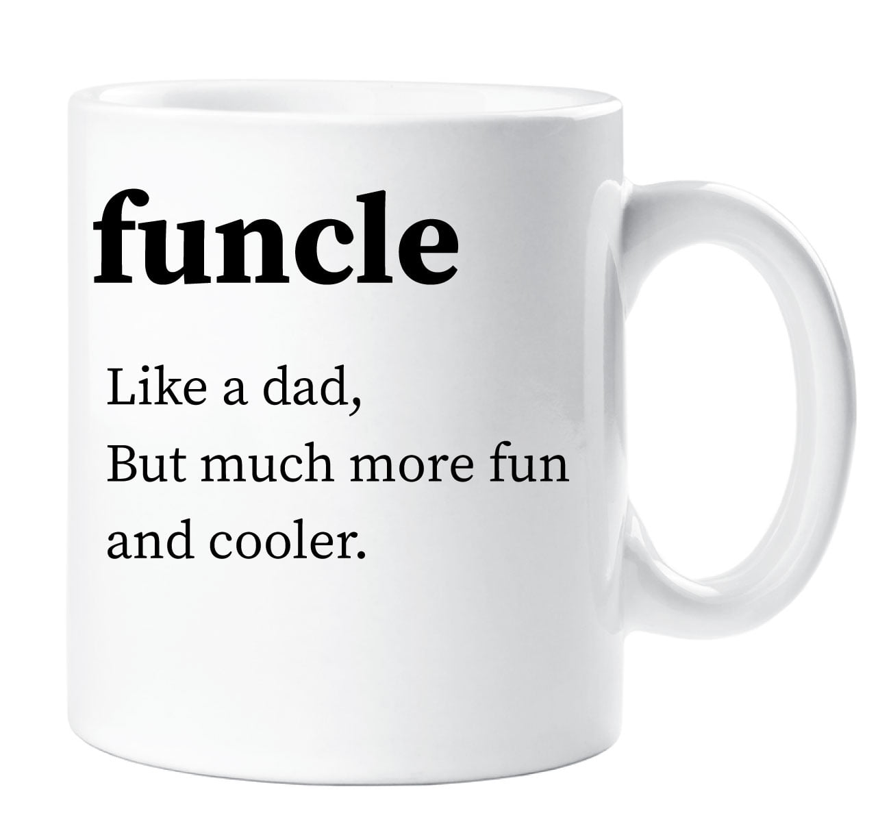60 Second Makeover Funcle Definition Mug Uncle - Walmart.com