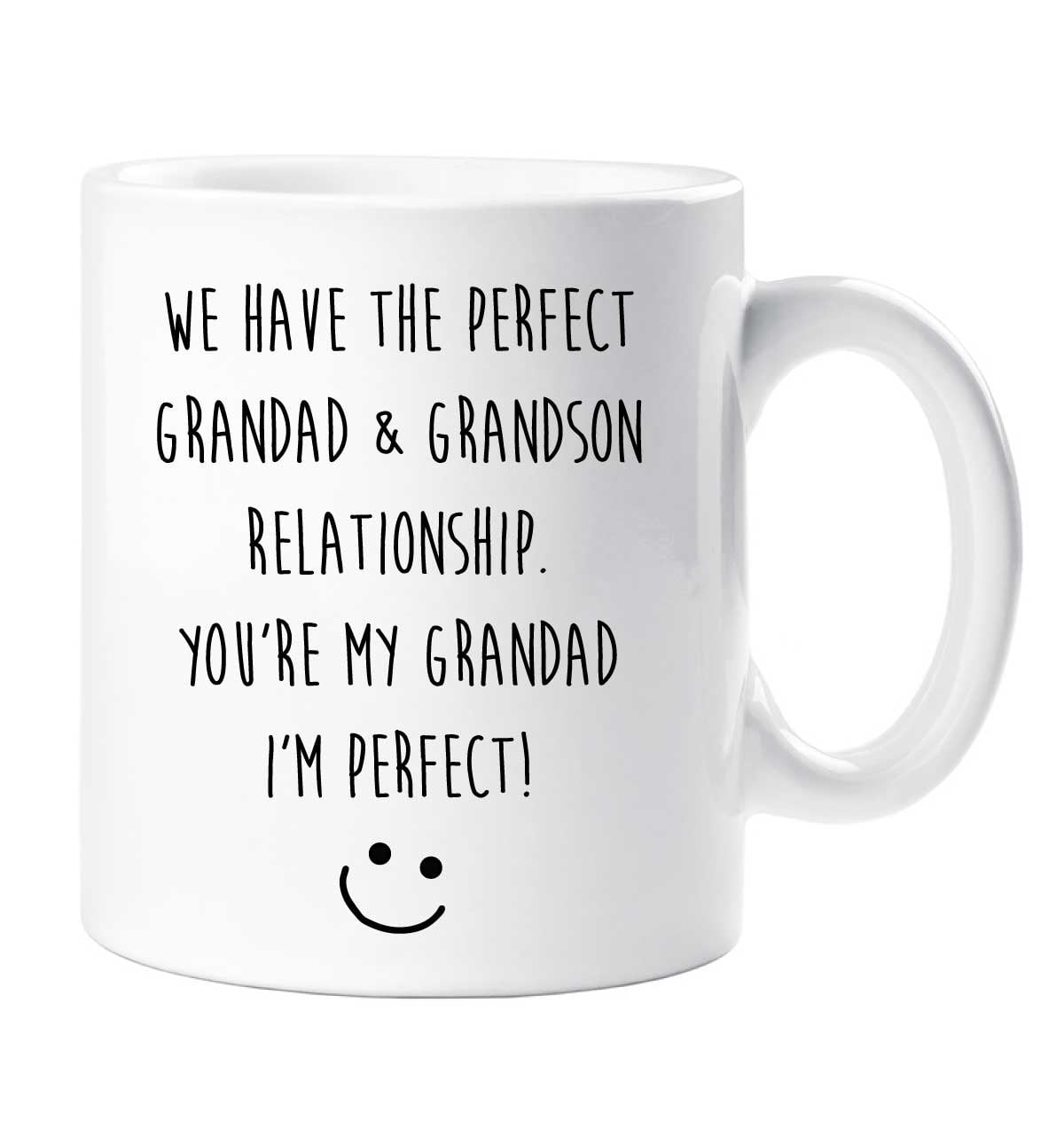 60 Second Makeover Grandad Grandson Mug Perfect Relationship Funny Mug ...