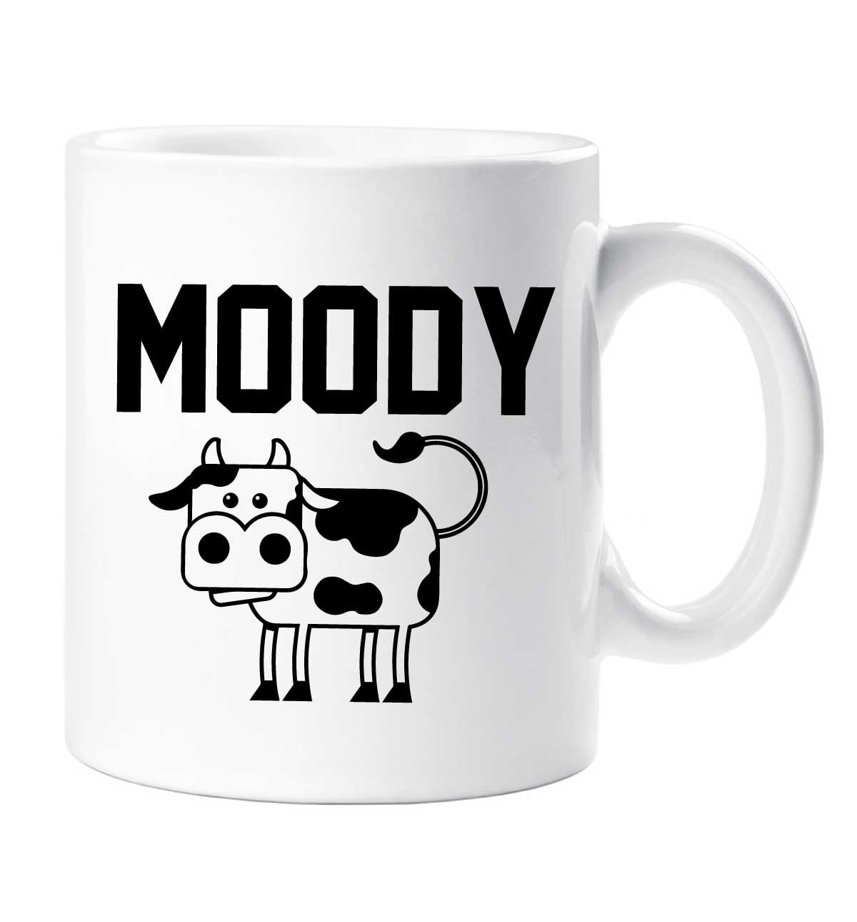 60 Second Makeover Moody Cow Mug Funny Mug Friend Daughter Teenager Mum ...