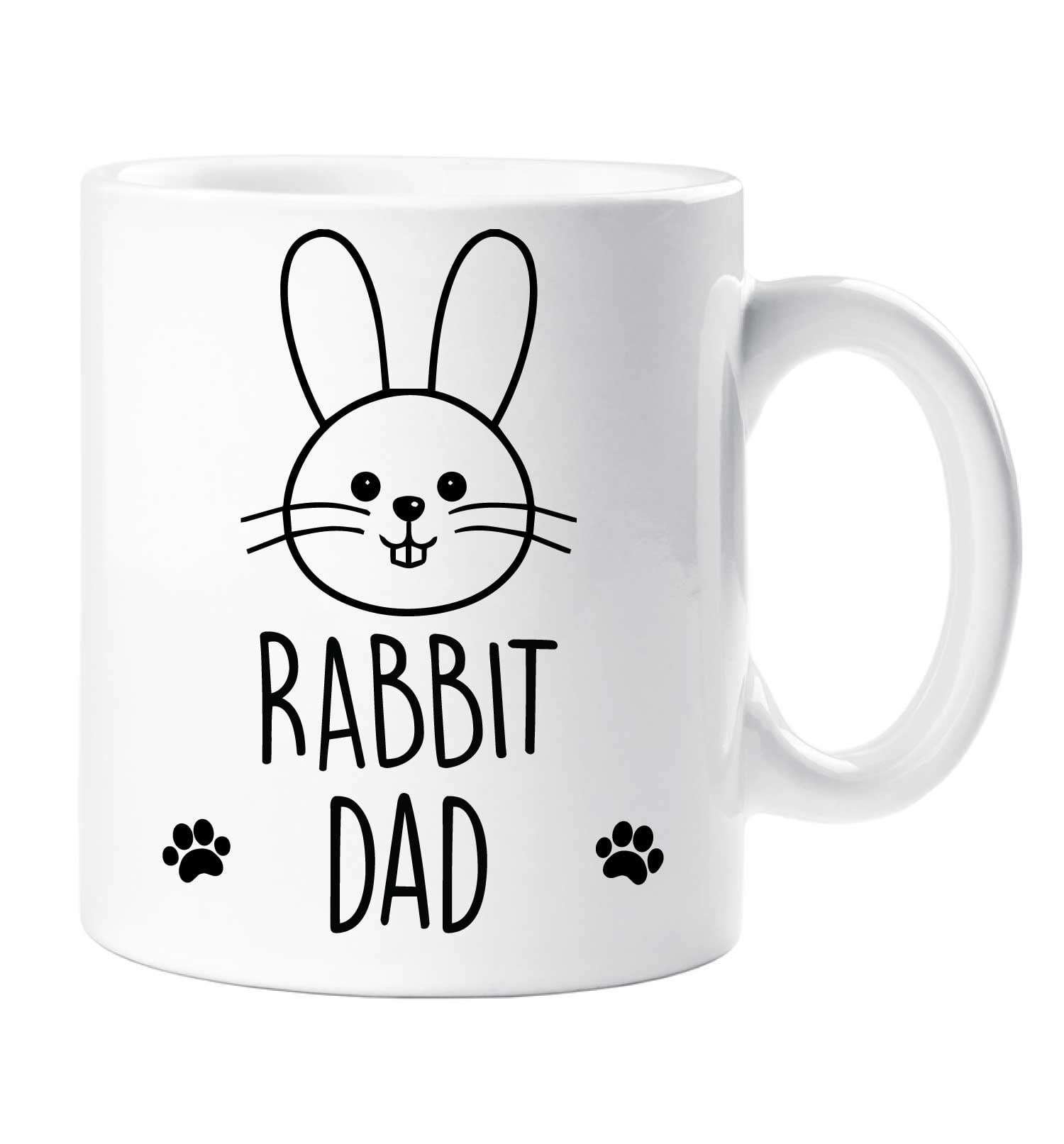 60 Second Makeover Rabbit Dad Mug Pet Present Fathers Day Christmas ...