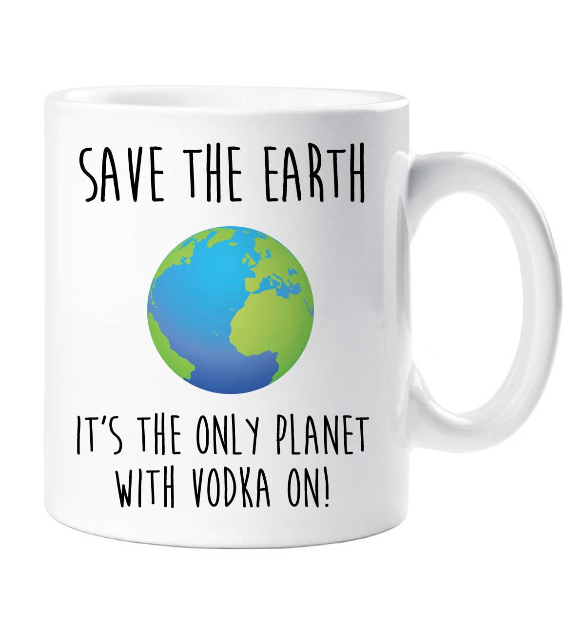 60 Second Makeover Save The Earth Vodka Mug World - Walmart.com
