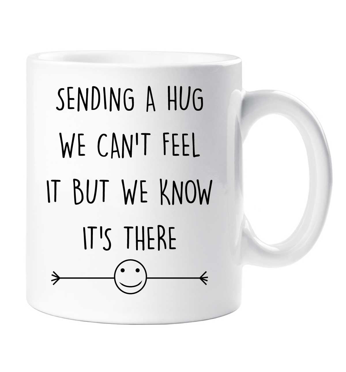 60 Second Makeover Sending A Hug Mug Inspirational Self Isolation Gift ...