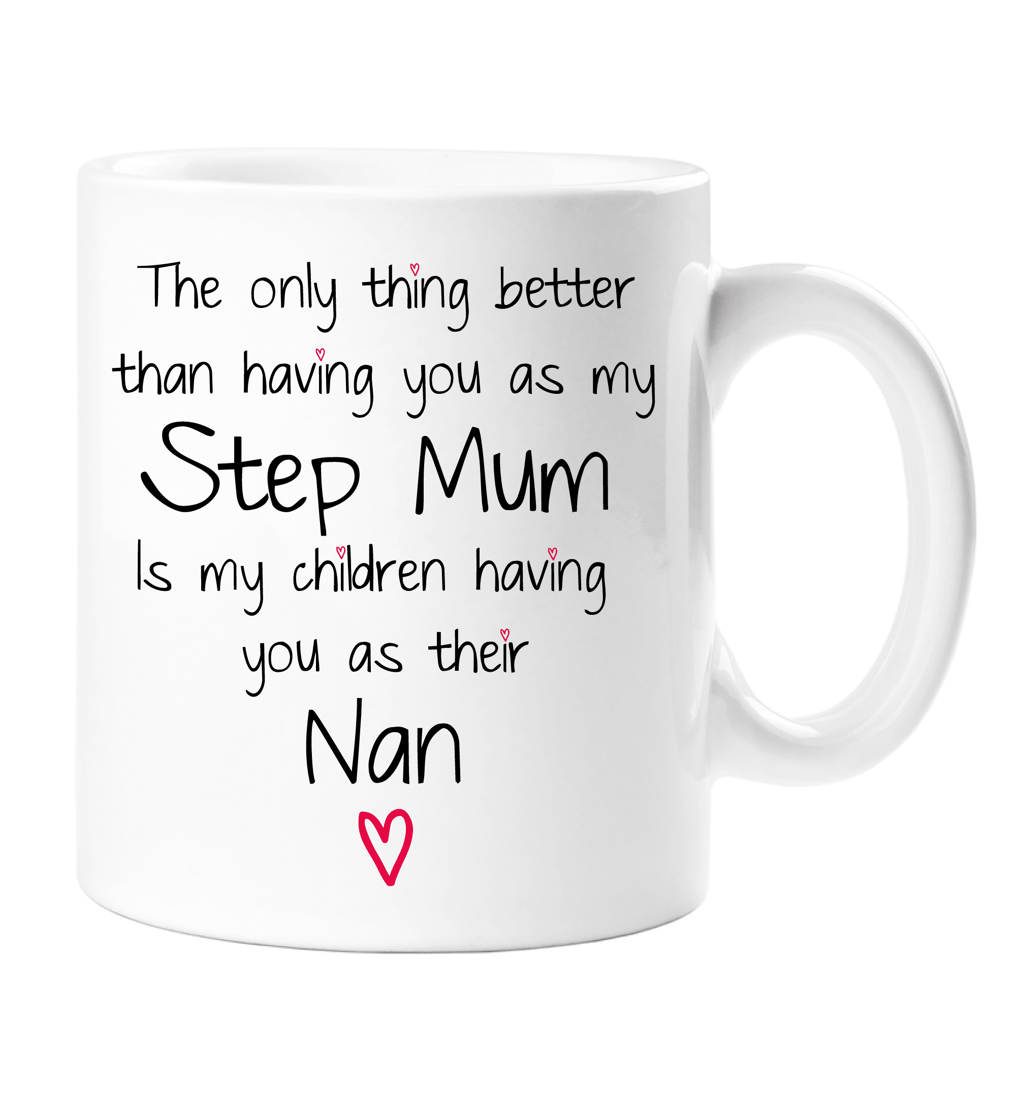 60 Second Makeover Step Mum Nan to My Children Mug - Walmart.com