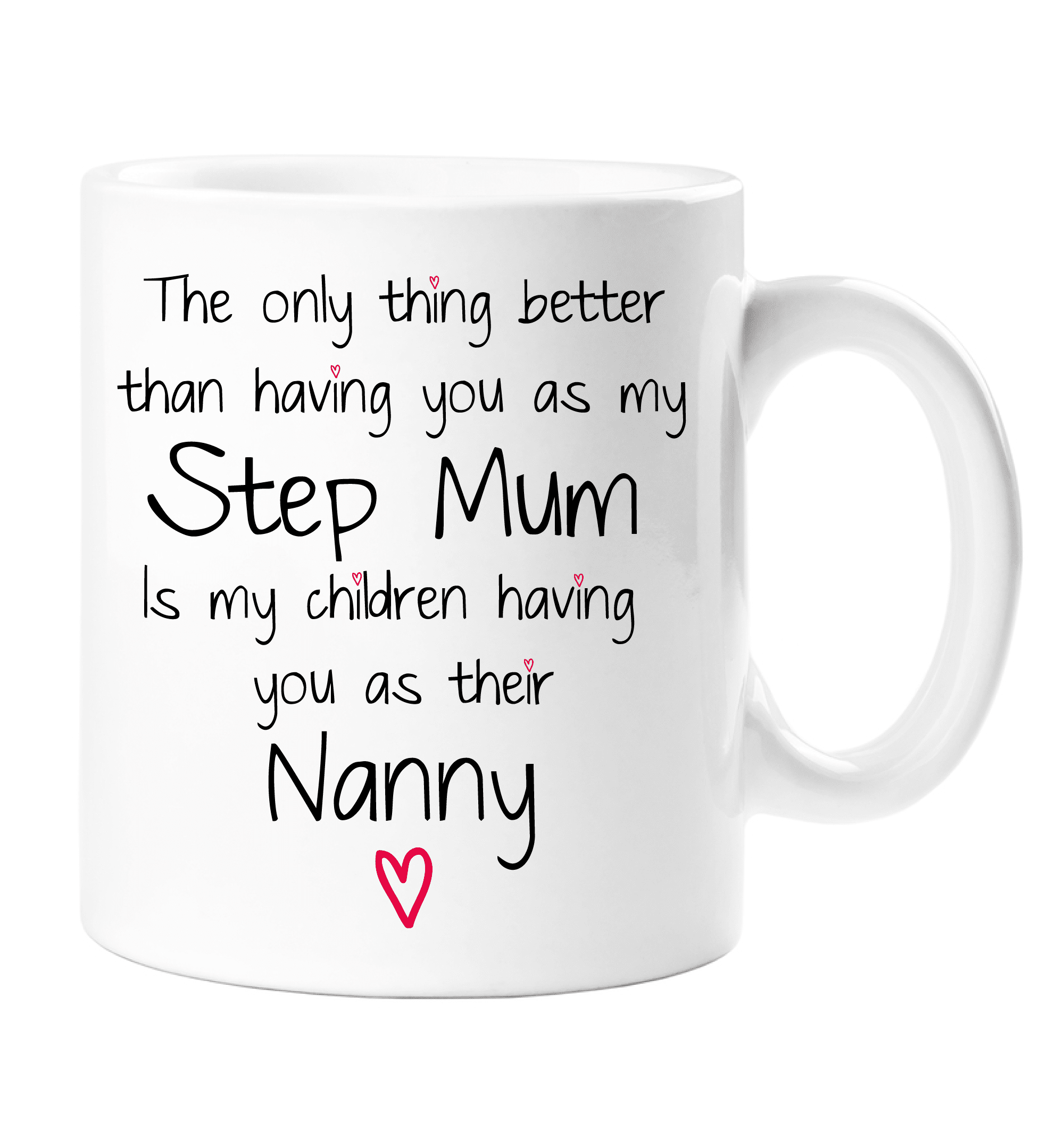 60 Second Makeover Step Mum Nanny to My Children Mug - Walmart.com