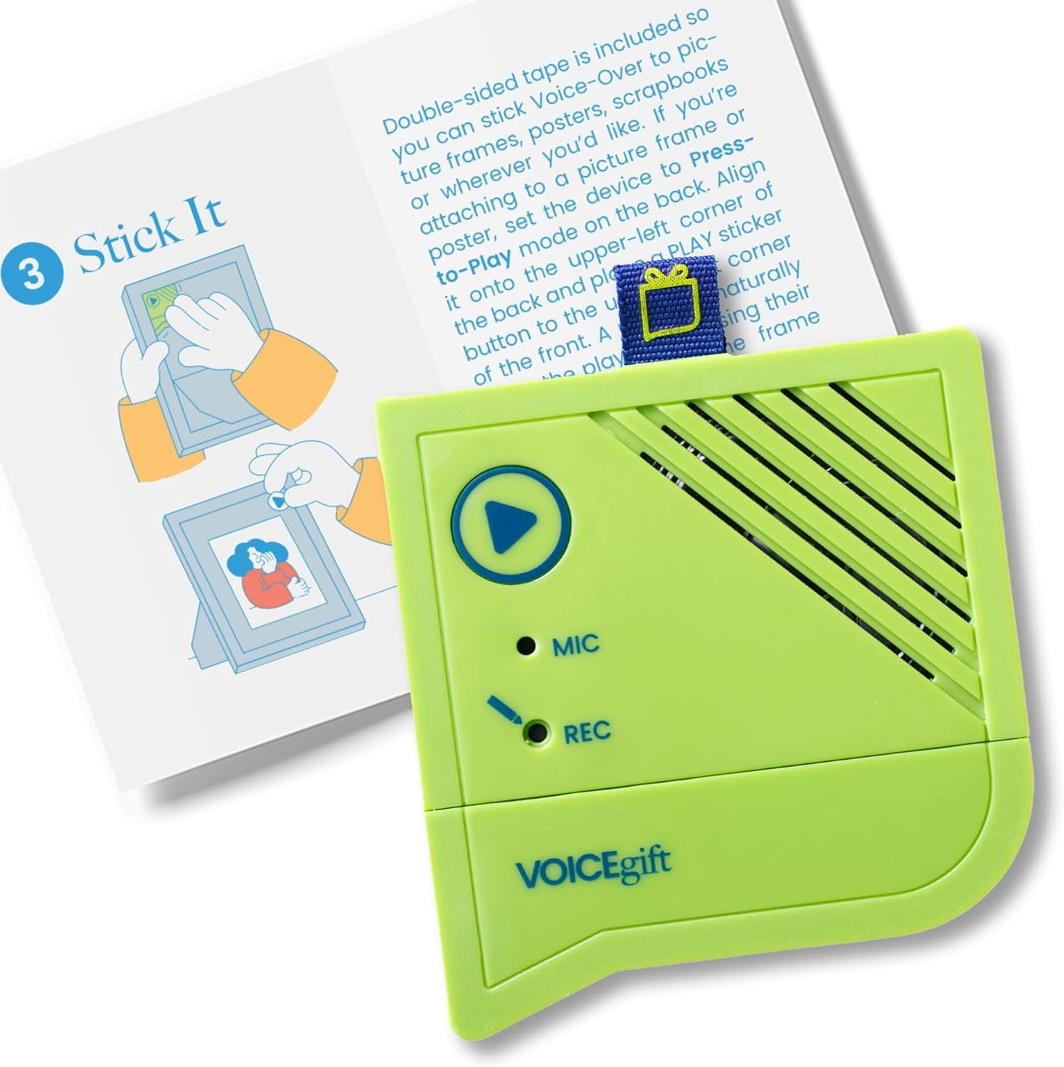 Voice Gift Voice-Over Recorder for Photo Frames, Albums, Scrapbooks ...