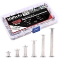 60-Set M5 x 5/10 / 15/25 35/45 Phillips Chicago Screw Binding Screws ...
