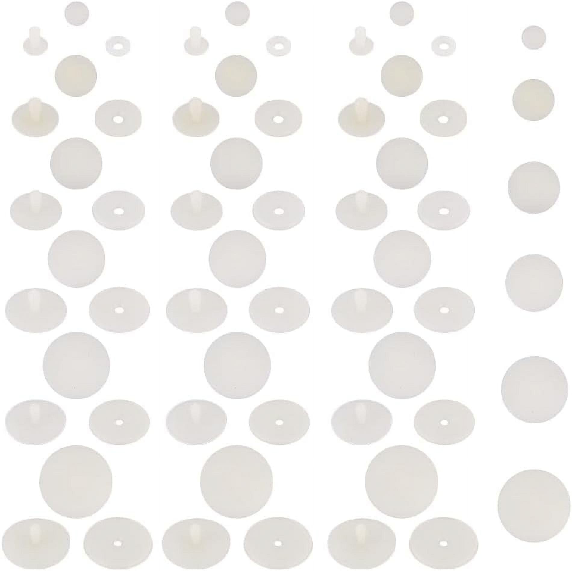 60 Sets 6 Sizes Plastic Joints Plastic Animal Joints Teddy Bear Joints ...