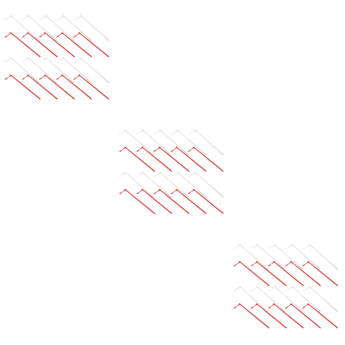 60 Sets Windmill Making Rods Plastic Windmill Rods DIY Windmill Making ...