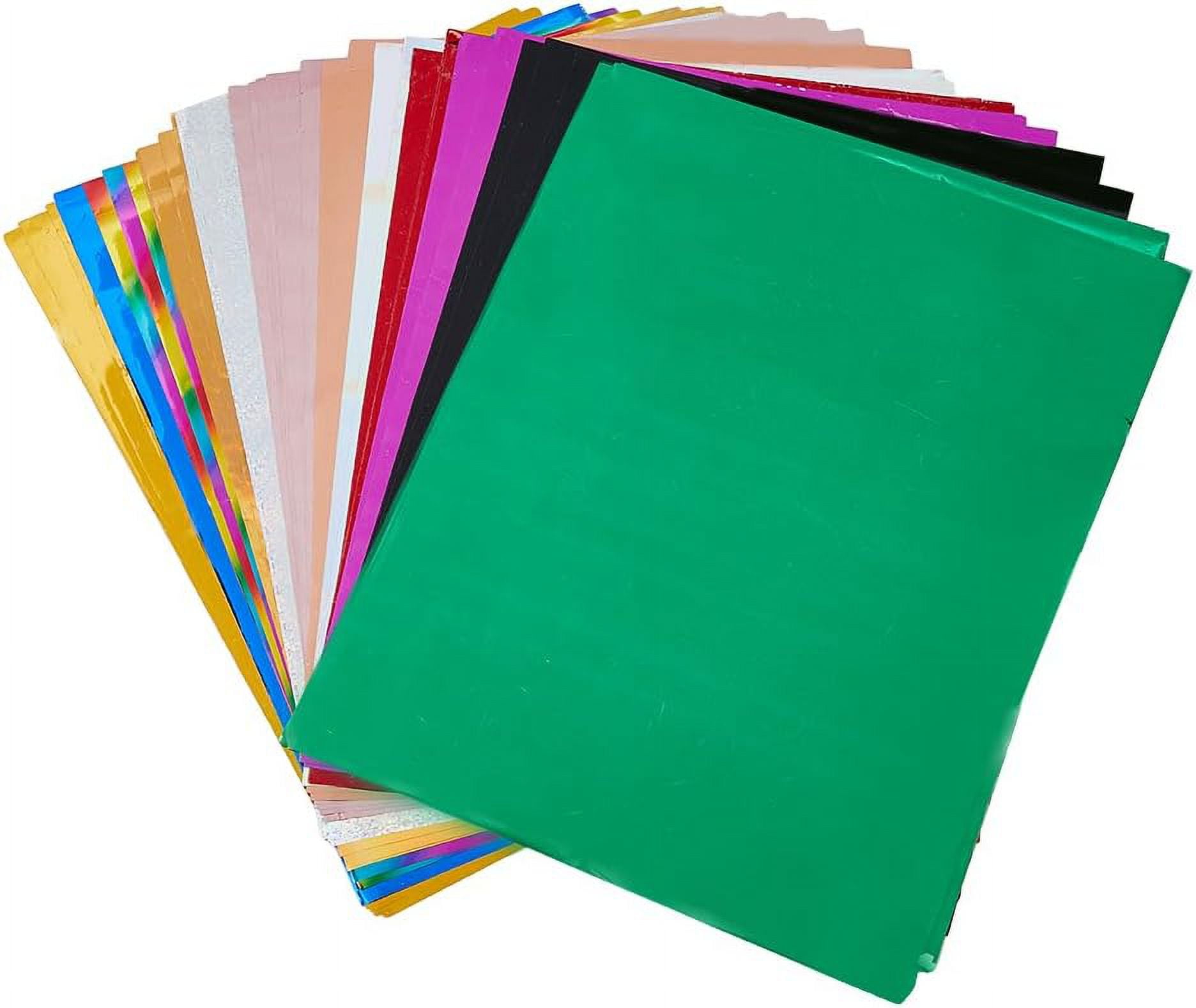 60 Sheets 12 Colors A4 Hot Stamping Foil Paper Transfer Foil Paper ...
