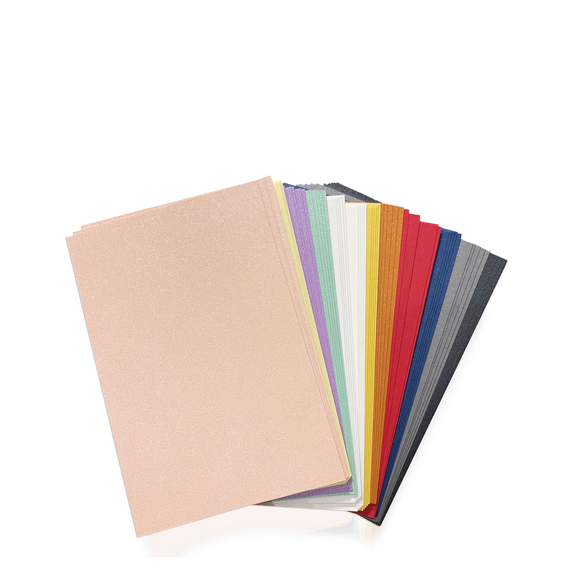 60 Sheets A6 5.9" x 3.94" Shimmering Cardstock, Metallic Cardstock ...