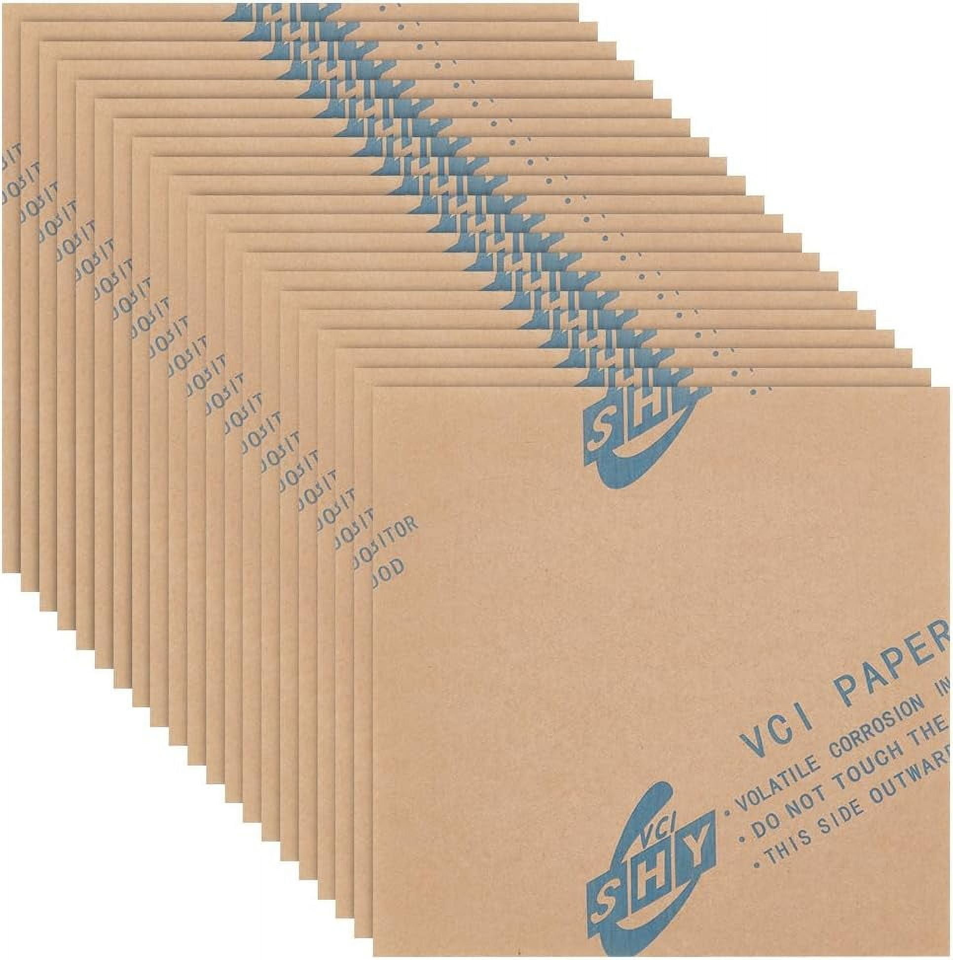 60 Sheets Anti-Rust Paper 5.9x5.9 Inch Rust-Proof Paper 0.1mm Thick ...