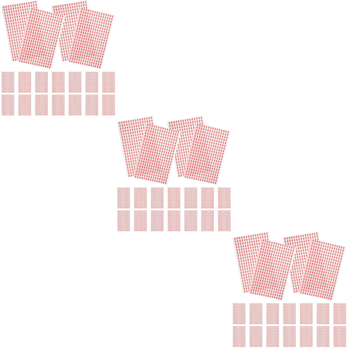 60 Sheets Arrow Stickers Arrow Marking Indication Stickers Adhesive ...