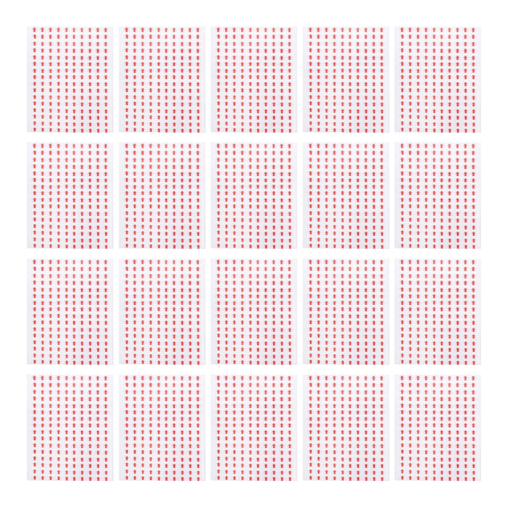 60 Sheets Arrow Stickers Indicator Tags Adhesive Arrow Labels Stickers ...