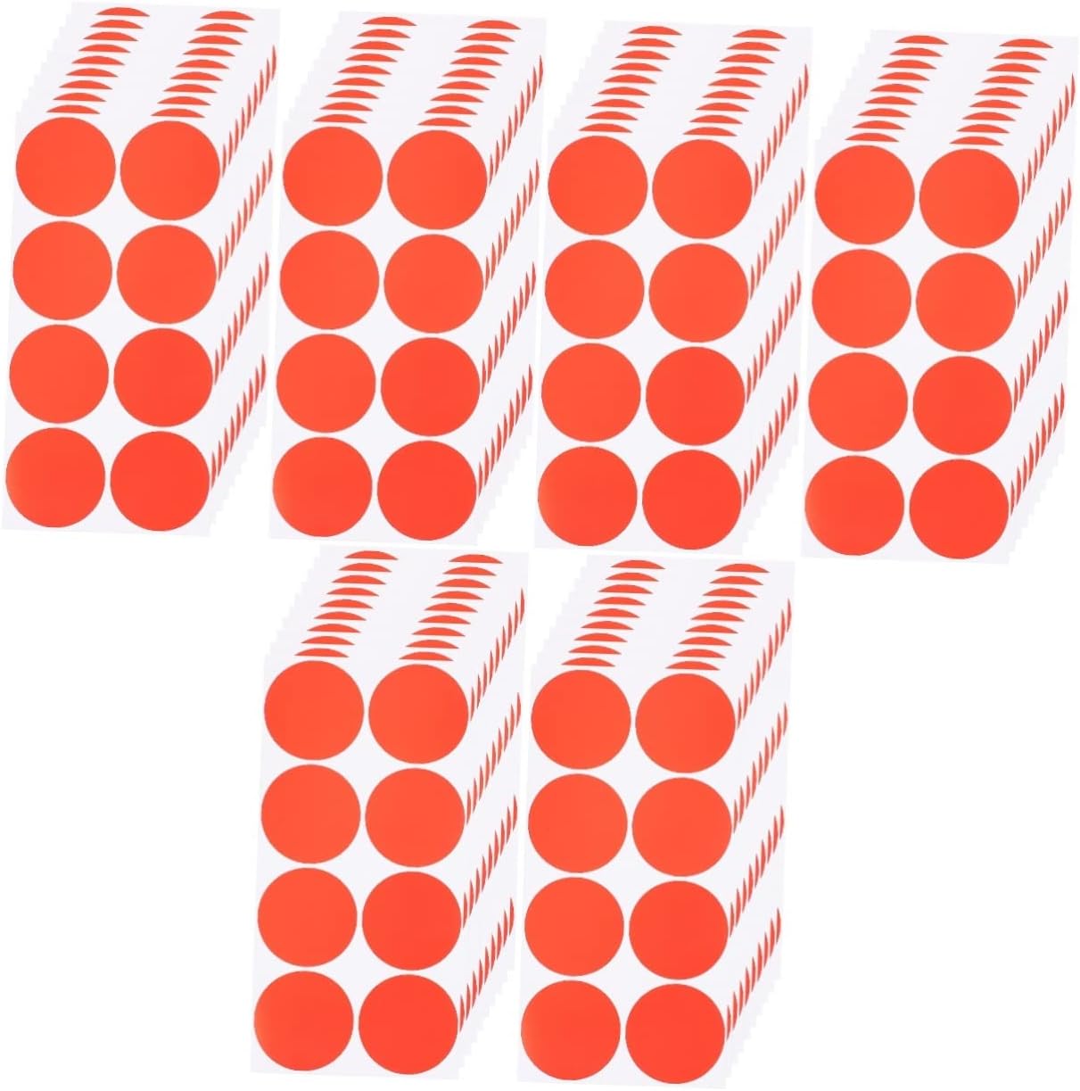 60 Sheets Color Dot Stickers Adhesive Gift Tags Gift Stickers ...