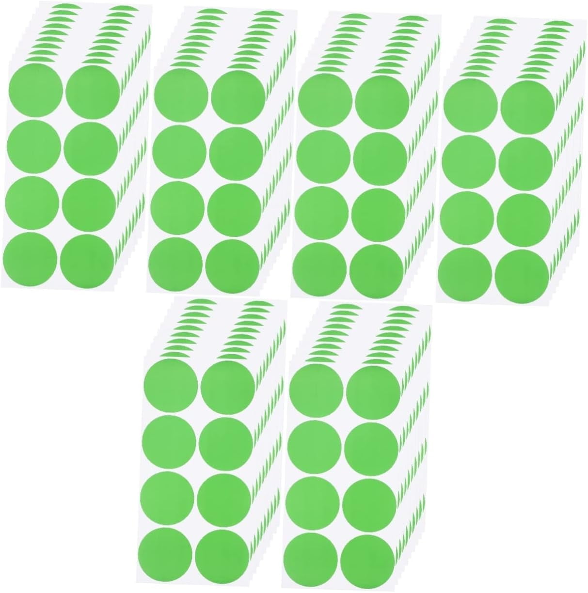 60 Sheets Color Dot Stickers Color Stickers Letters Stickers Dot ...