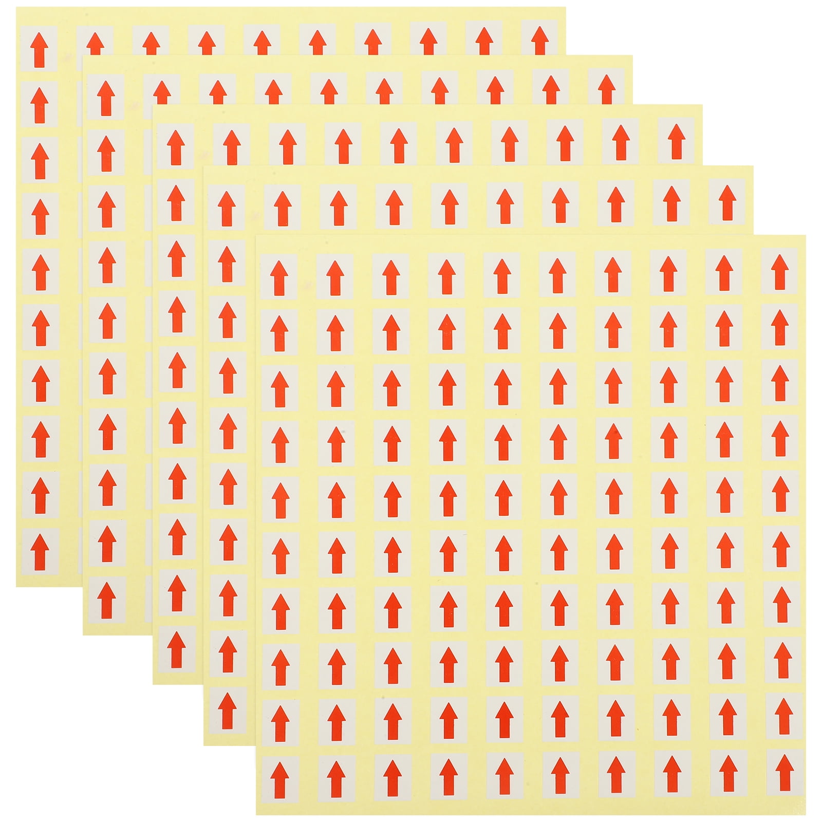 60 Sheets Flow Direction Labels Rework Warning Indicating Sticker Baby ...