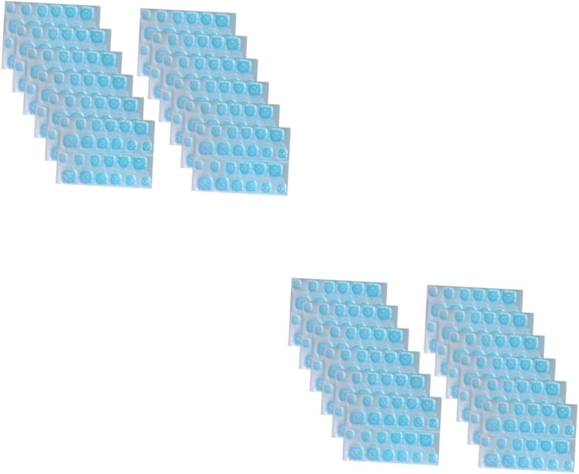 60 Sheets Manicure Jelly Stickers Clear Stickers Transparent Stickers ...