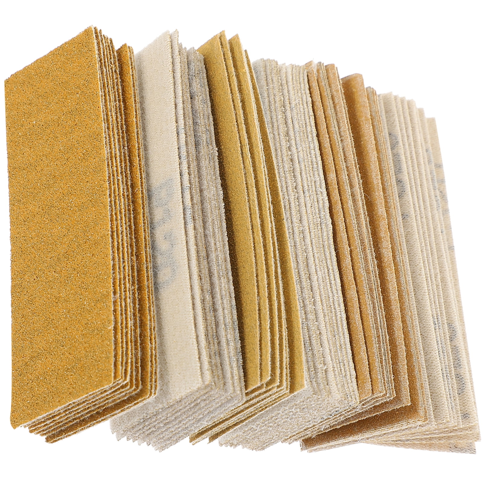 60 Sheets Sandpaper 80 Grit 320 for Wood Repair Sander Wet Dry ...