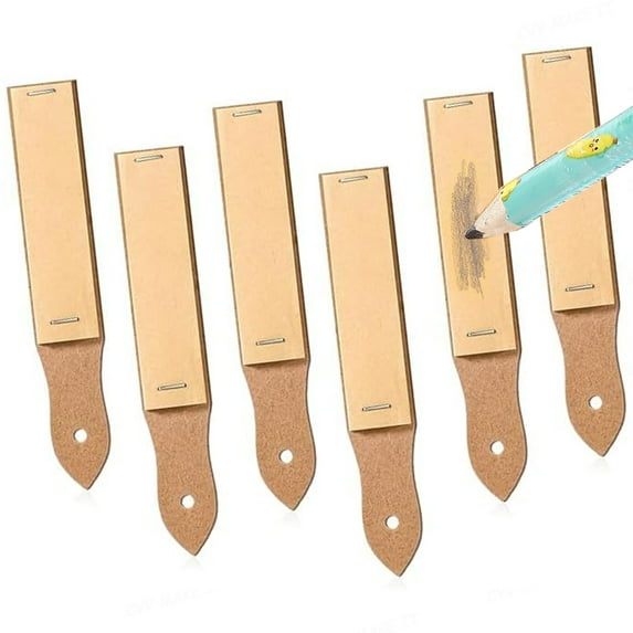 60 Sheets Sandpaper Sharpener Sketch Sandpaper Pencil Sharpeners ...