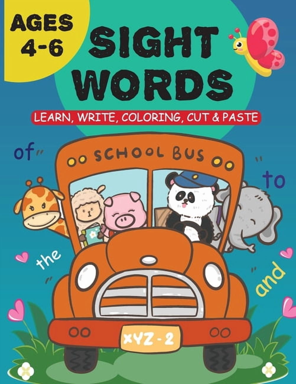 60 Sight Words for Kids Ages 4-6: Sight Words for Toddlers, Activity ...