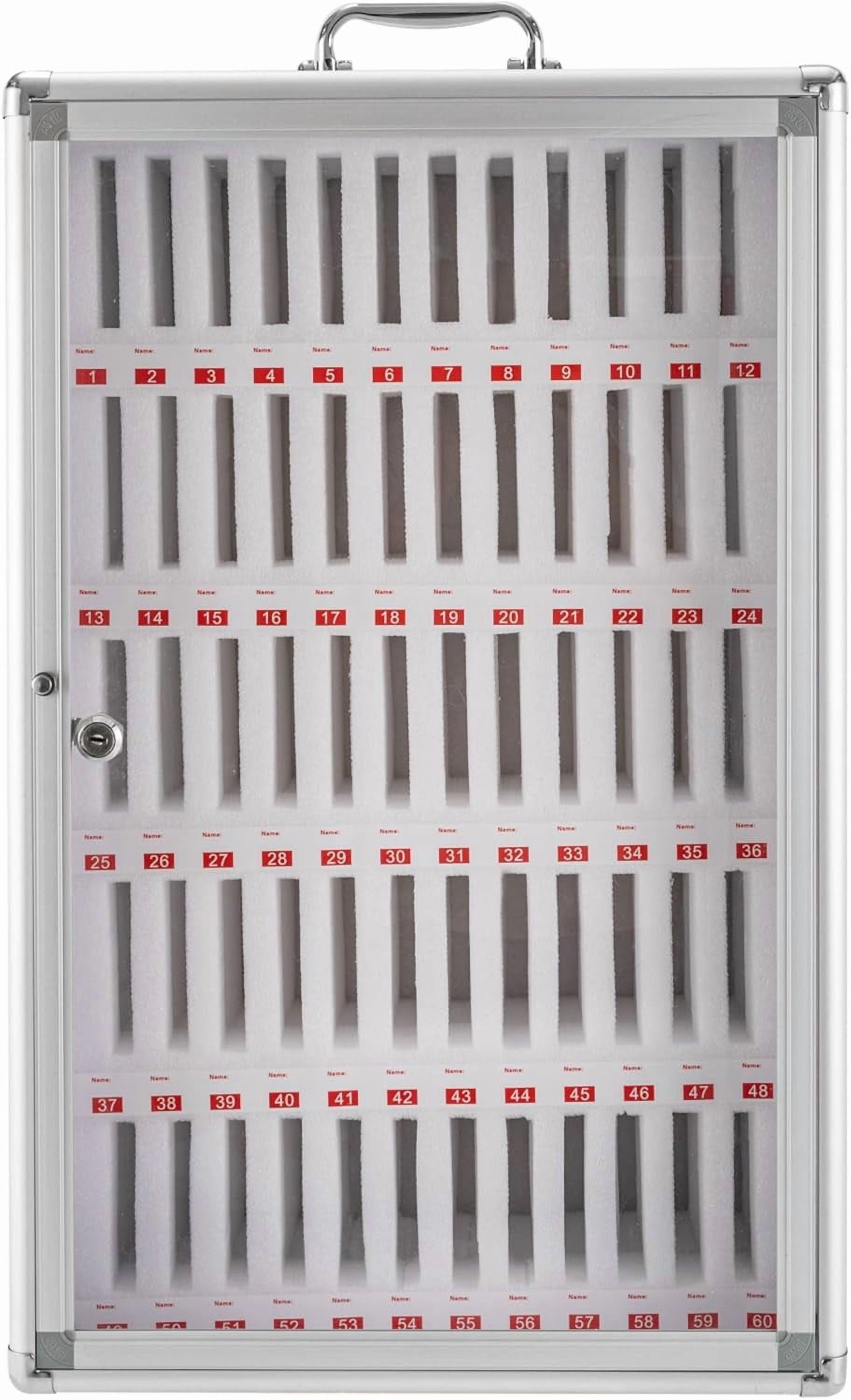 60 Slot Aluminum Alloy Storage Cabinet for Cell Phones, Cell Phones ...