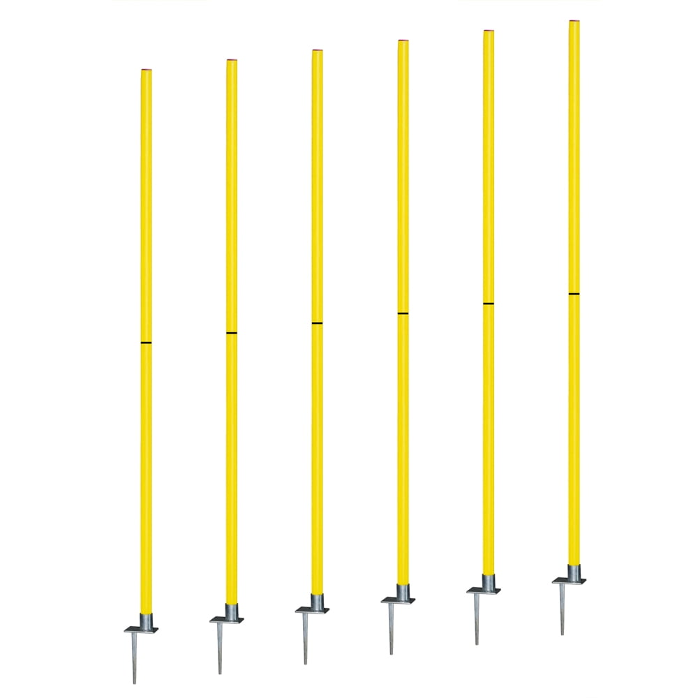 60" Speed & Agility Training Sticks - Set of 6 - Available in Blue, Red ...
