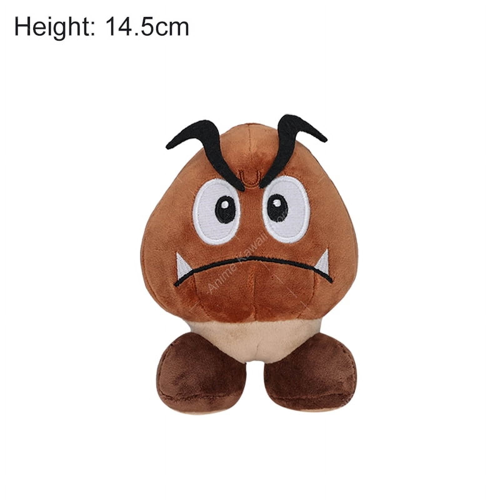 60 Styles Mario Plush Toys Yellow Fire Flower Star Shy Guy Boo Koopa ...