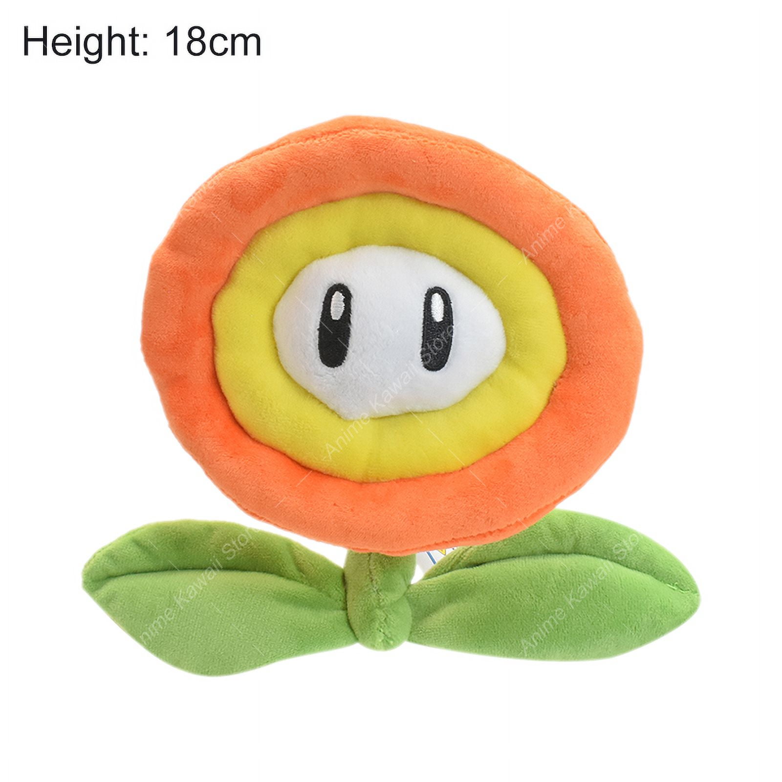 60 Styles Mario Plush Toys Yellow Fire Flower Star Shy Guy Boo Koopa ...
