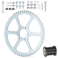 60 Tooth Sprocket 35 Chain Compatible with Coleman Mini Bike CT100U ...