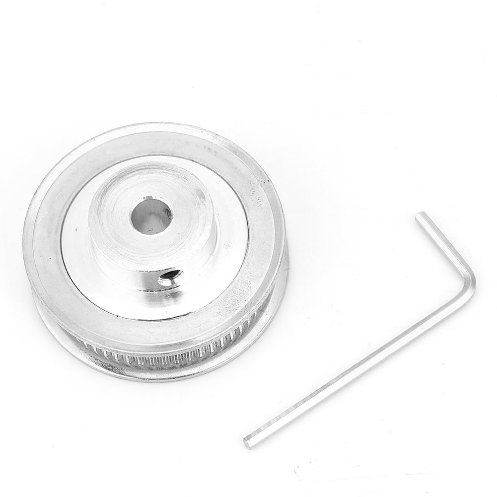 60-Tooth Timing Pulley with 5/6.35/8/10/12mm Bore for 6mm Wide 8mm Belt ...