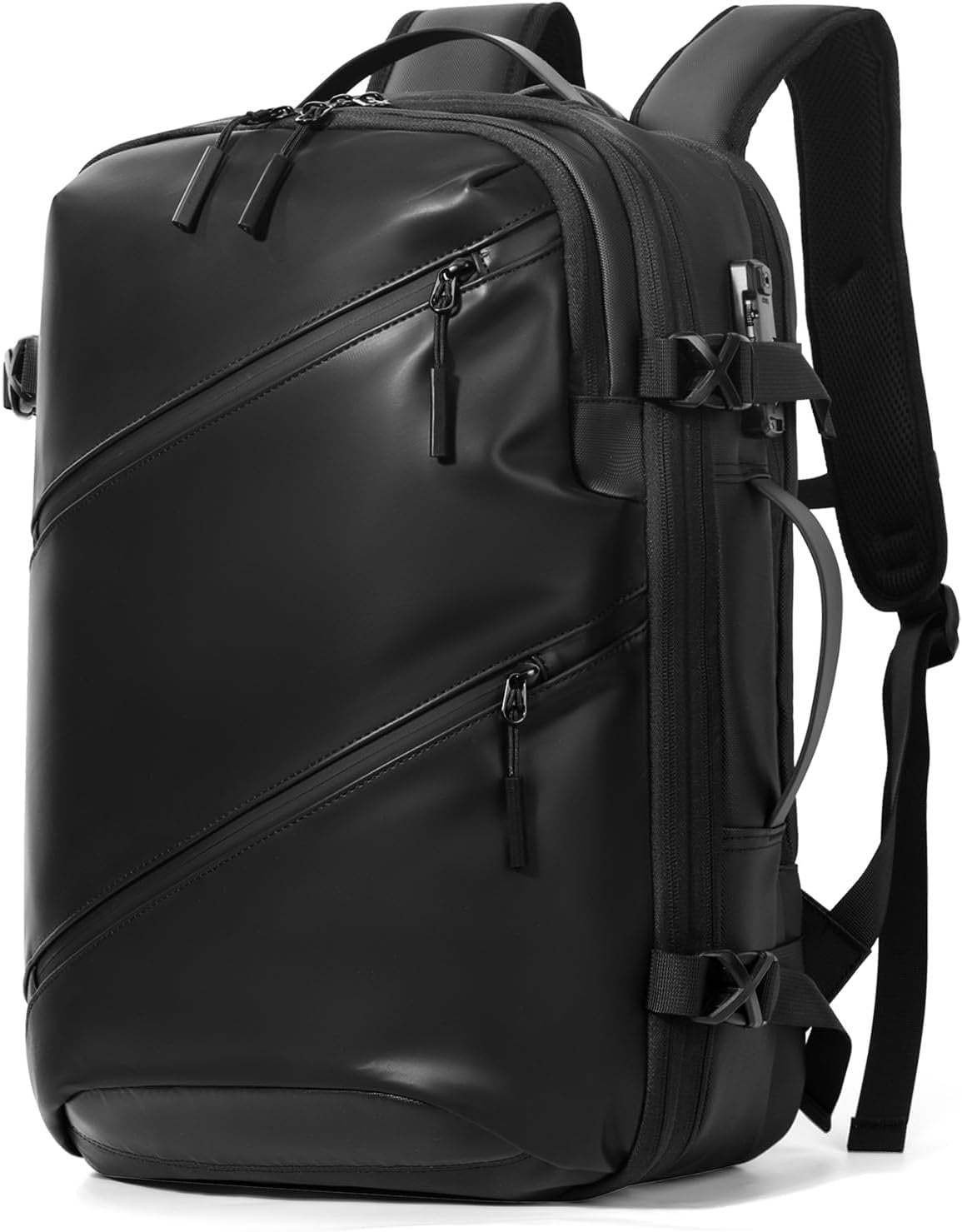 60 Vacuum laptop bag Compression Backpack Expandable, TSA-Approved ...