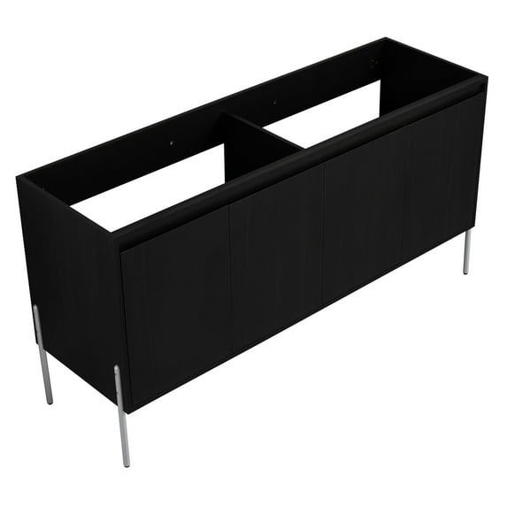 60" Vanity for Bathroom | Floor-to-Ceiling Design | Easy Clean and ...